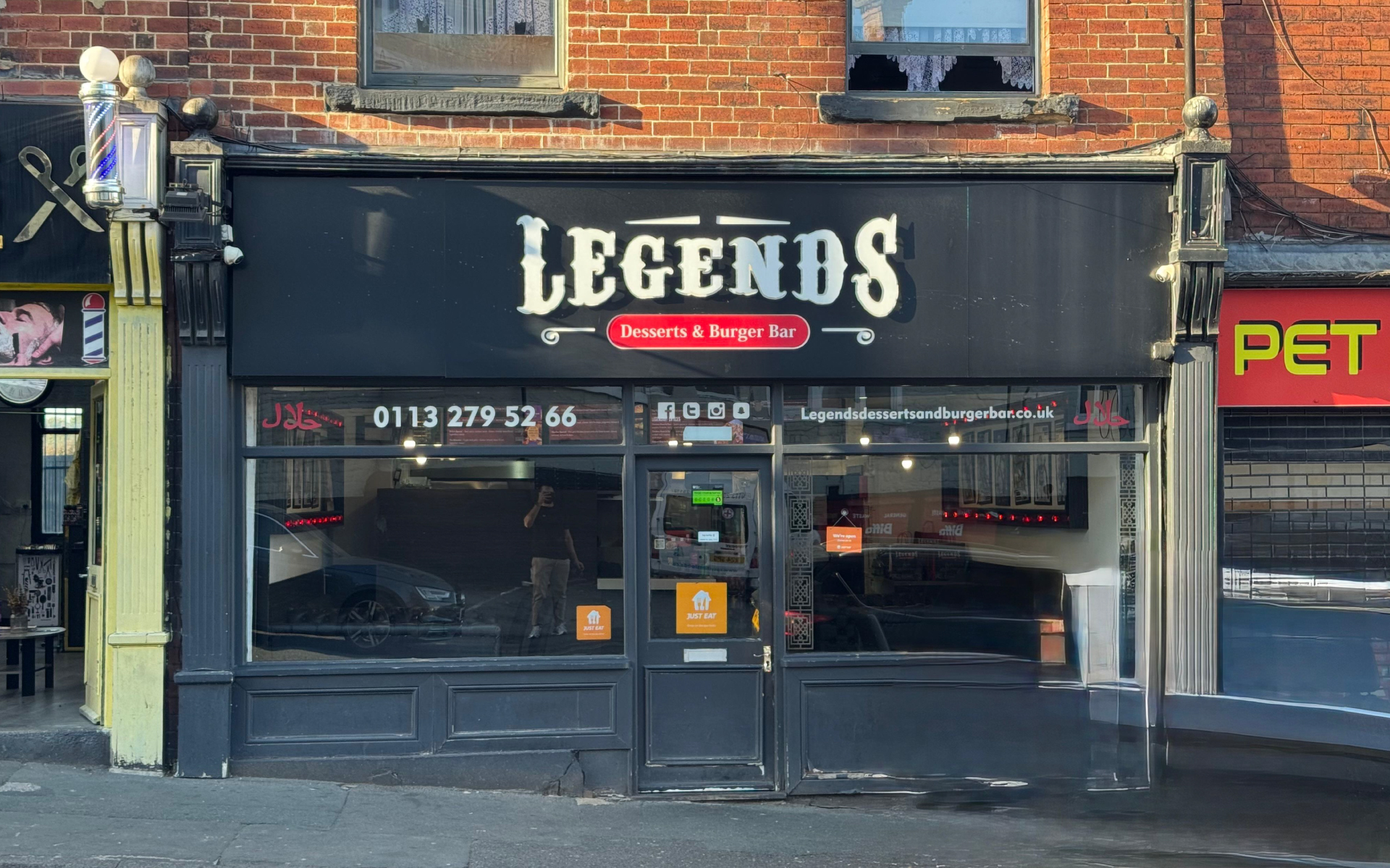 Home - Legends Desserts & Burger Bar